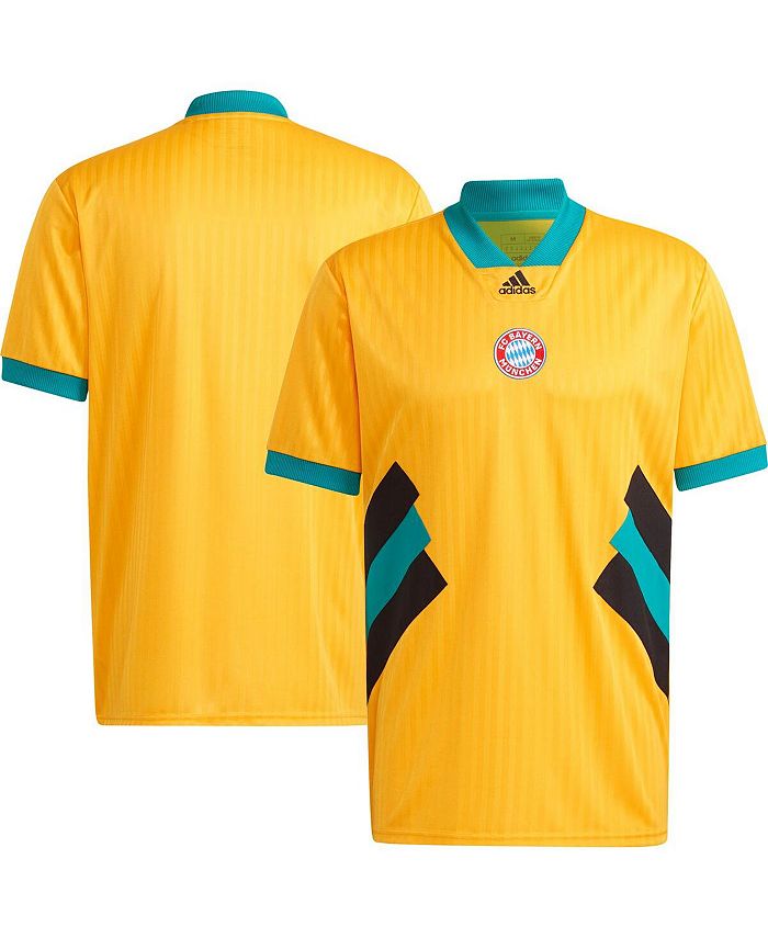 adidas Men's Yellow Bayern Munich Football Icon Jersey - Macy's