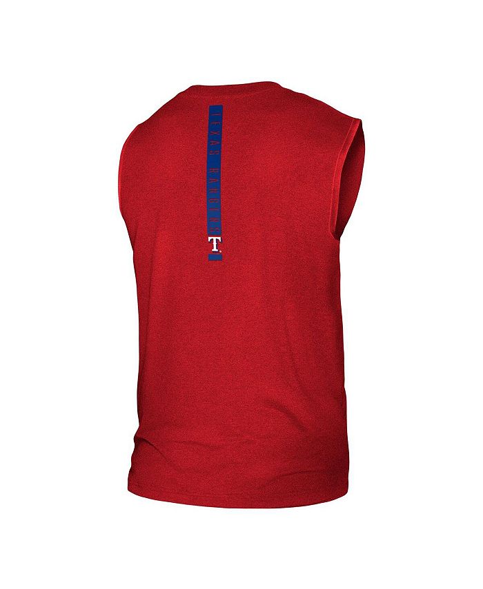 New Era Men's Red Texas Rangers Team Muscle Tank Top - Macy's