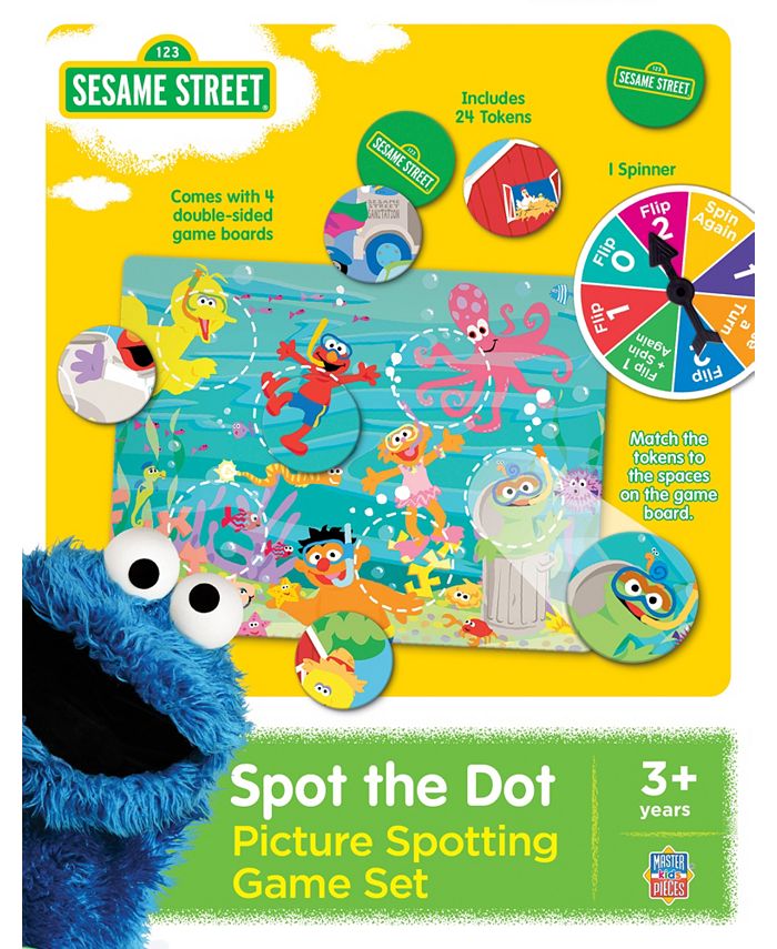 MasterPieces Puzzles Masterpieces Kids Games - Sesame Street Spot the ...