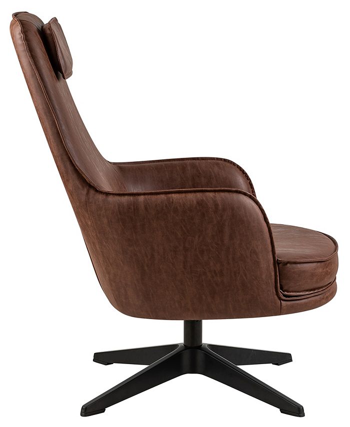 Furniture of America Jamison 41" Swivel Accent Chair - Macy's
