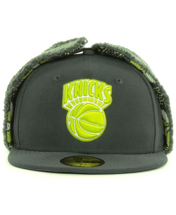 New Era New York Knicks Hardwood Classics Pattern'd Up Dog Ear 59FIFTY ...