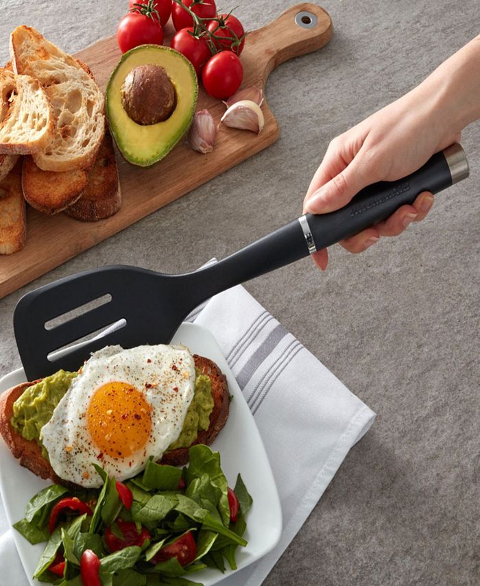 KitchenAid Gourmet Nylon Slotted Turner, One Size - Macy's