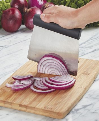 KitchenAid All Purpose Stainless Steel Dough Pastry Scraper, Chopper ...