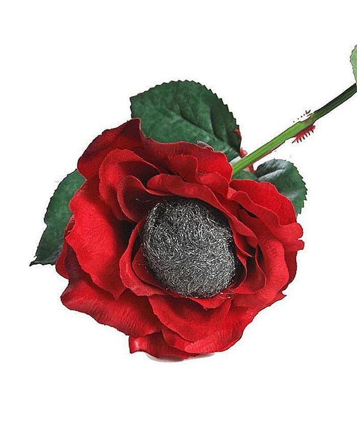 JustPaperRoses 11th Wedding Anniversary 12-stems 18" Steel Wool Roses ...