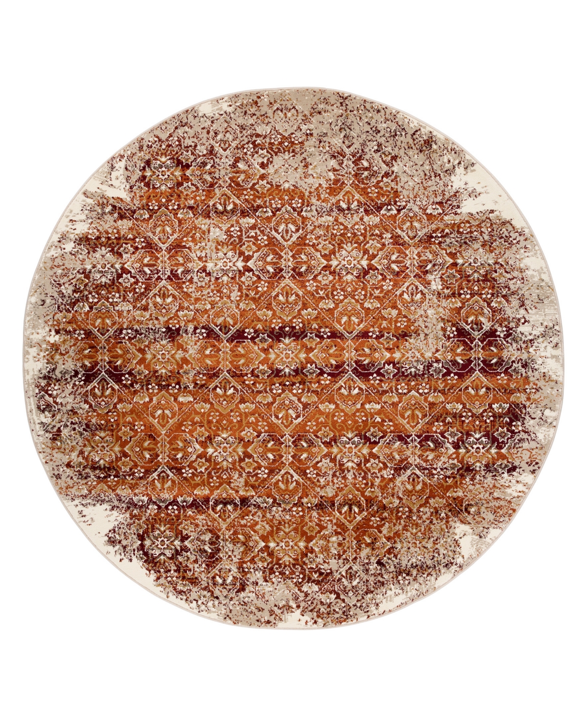 Click here for Kas Heritage 9373 77 x 77 Round Area Rug - Ivory... prices