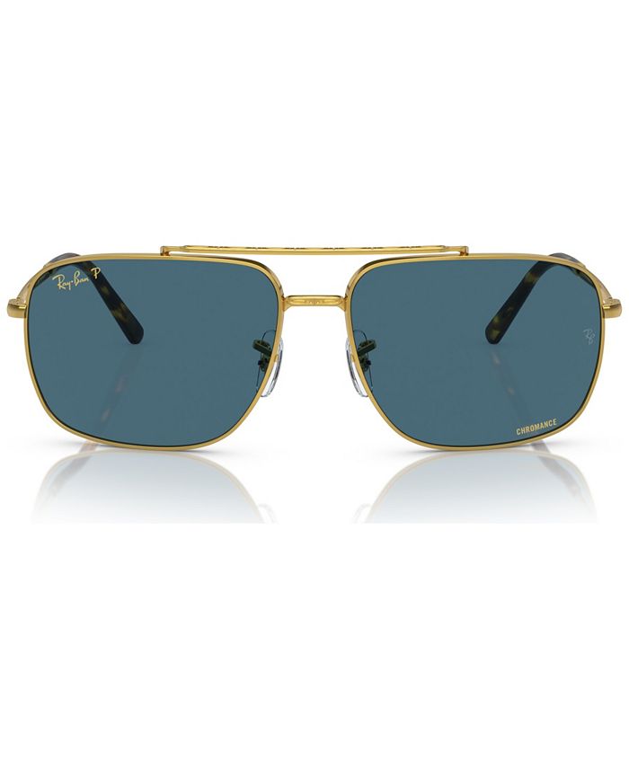 Ray-Ban Unisex Polarized Sunglasses, RB3796 Chromance - Macy's