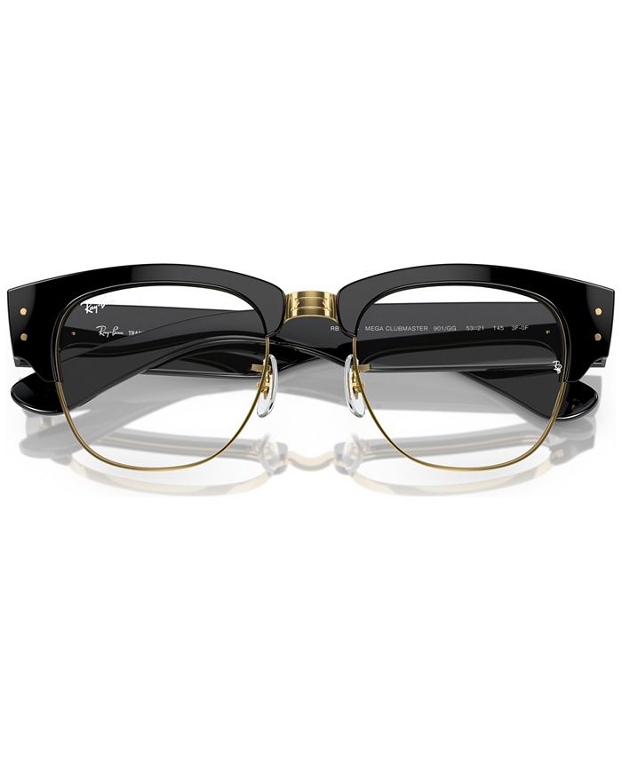 Ray-Ban Unisex Transition Sunglasses, Mega Clubmaster - Macy's