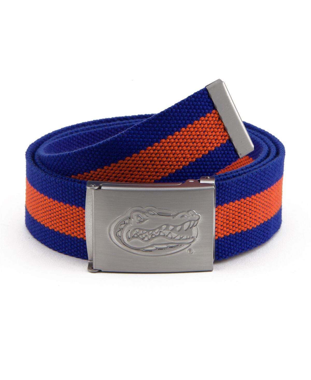 Click here for Mens Florida Gators Fabric Belt - Red  Blue prices