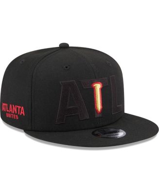 Men's New Era Black Atlanta United FC Kick Off 9FIFTY Snapback Hat - Macy's