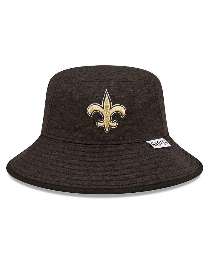 New Era Men's Heather Black New Orleans Saints Bucket Hat - Macy's