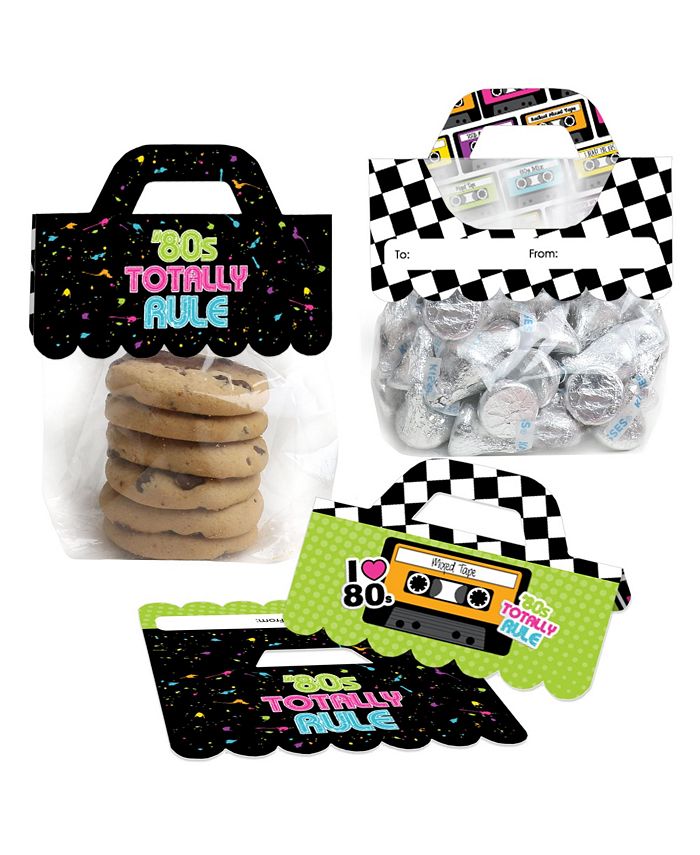 Big Dot of Happiness 80's Retro DIY Totally 1980s Party Favors Candy ...