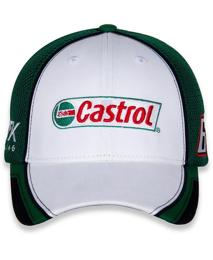 Rfk Racing Men's White, Hunter Green Brad Keselowski Castrol Element ...