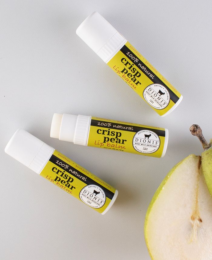 Dionis Crisp Pear Lip Balm Set, 3 Piece - Macy's