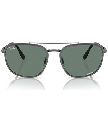 Ray-Ban Men's Polarized Sunglasses, RB3708 Chromance - Macy's