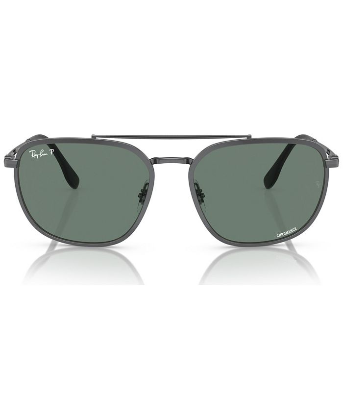 Ray-Ban Men's Polarized Sunglasses, RB3708 Chromance - Macy's
