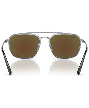 Ray-Ban Men's Polarized Sunglasses, RB3708 Chromance - Macy's