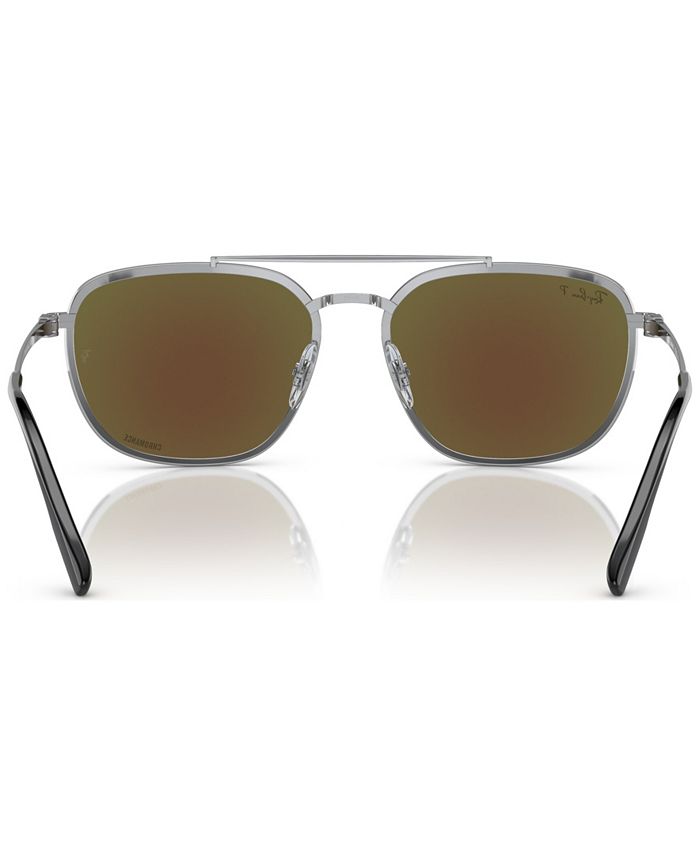 Ray-Ban Men's Polarized Sunglasses, RB3708 Chromance - Macy's