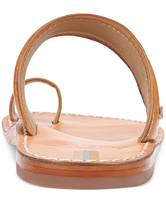 Sam Edelman Margit Slip-On Toe-Ring Flat Sandals - Macy's