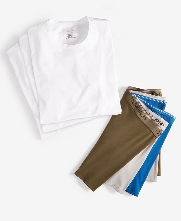 Calvin Klein Men's T-Shirt & Boxer Brief Separates - Macy's
