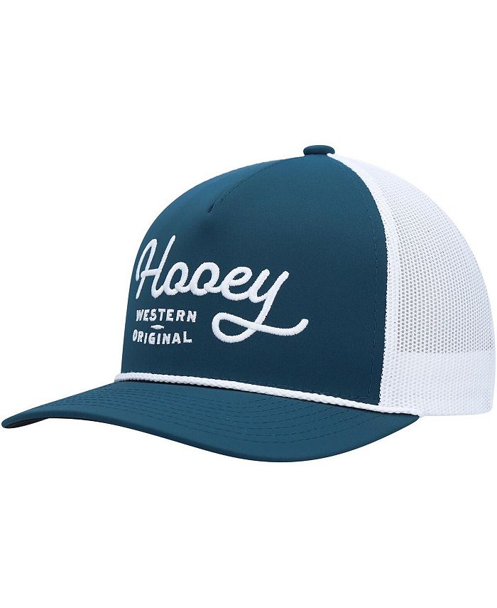 Hooey Men's Blue OG Five-Panel Trucker Snapback Hat - Macy's