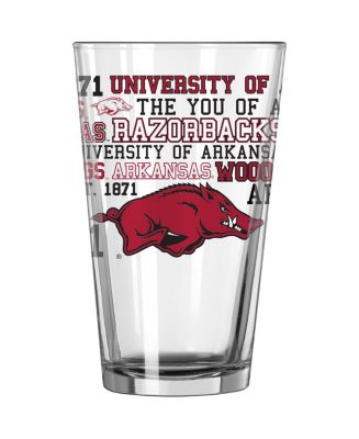 Arkansas Razorbacks 16 Oz Team Spirit Pint Glass - Macy's