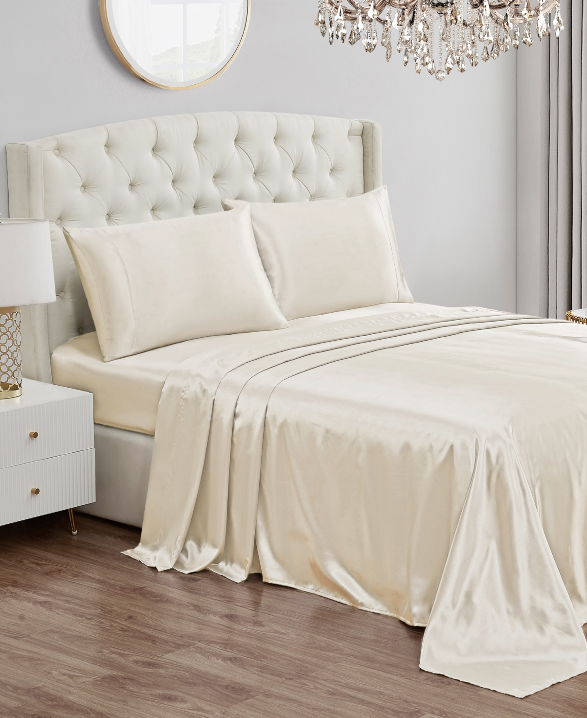 Click here for Juicy Couture 3 Piece Satin Sheet Set  Twin Xl - I... prices