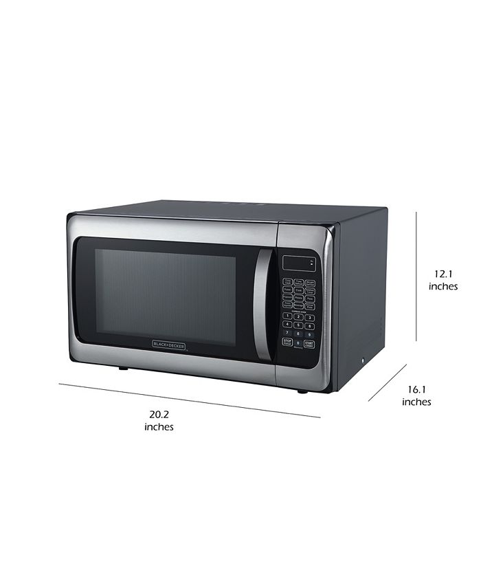 Black & Decker 1.1 Cubic Feet Microwave - Macy's