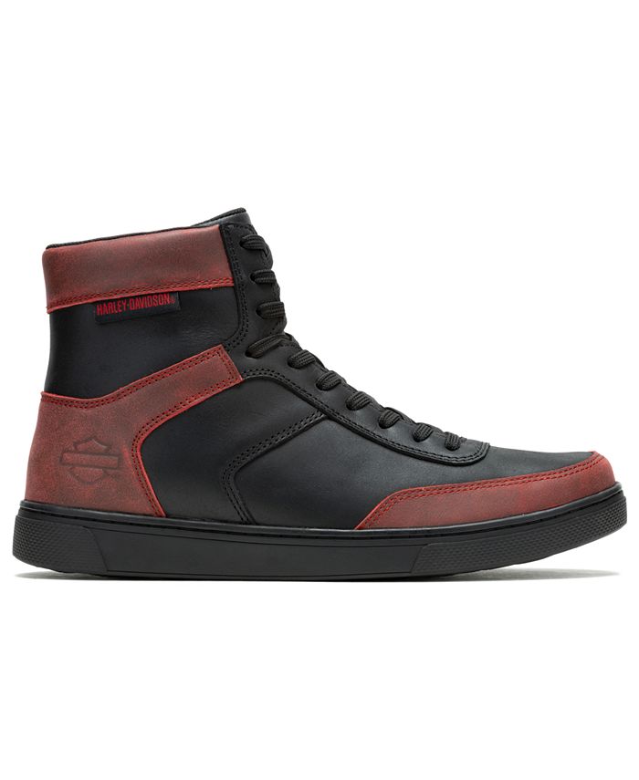 Harley Davidson Men's Grady Leather Sneakers - Macy's