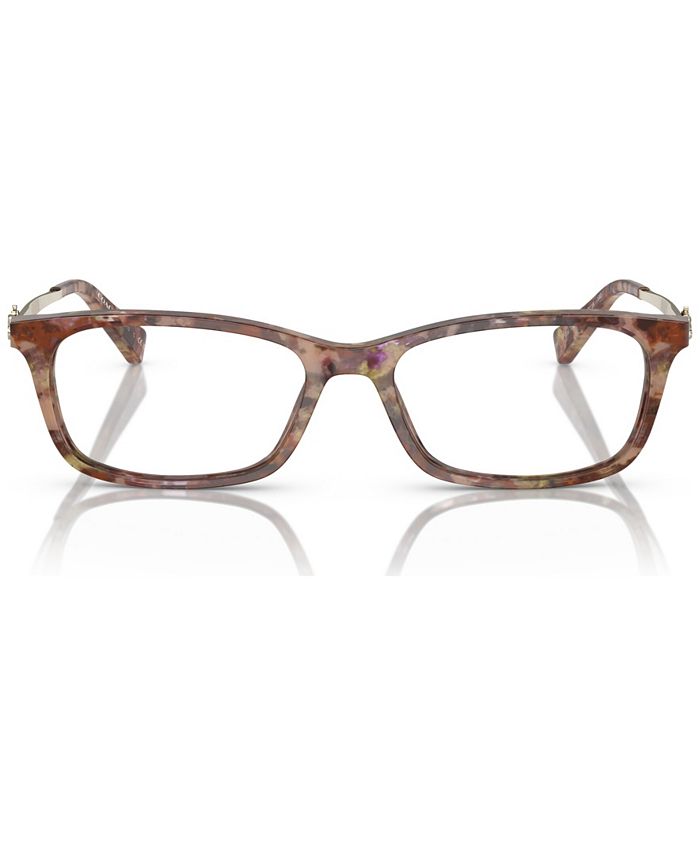 COACH Women's Rectangle Eyeglasses, HC6110 52 - Macy's