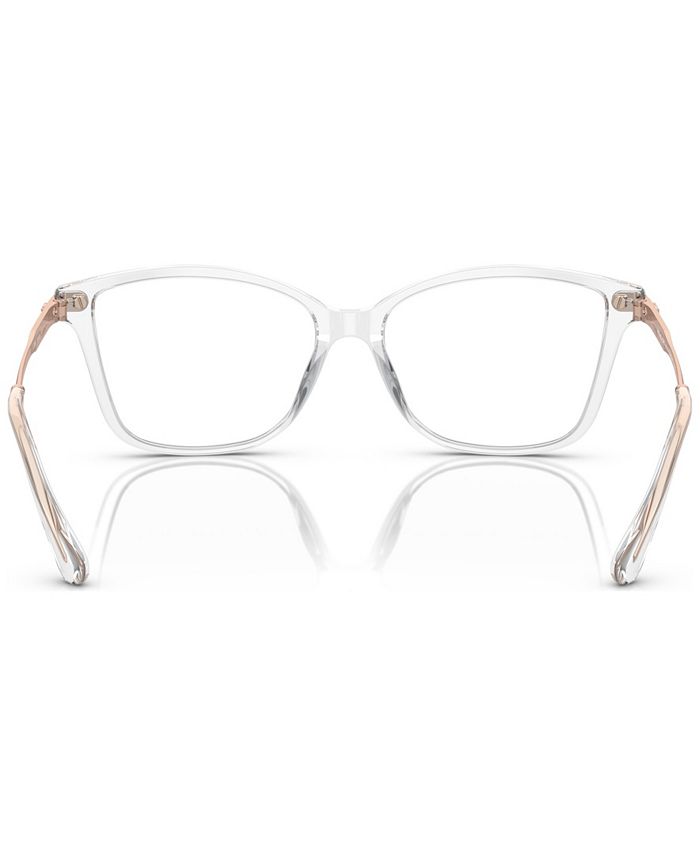 Michael Kors Women's Round Eyeglasses, MK4105BU 52 - Macy's
