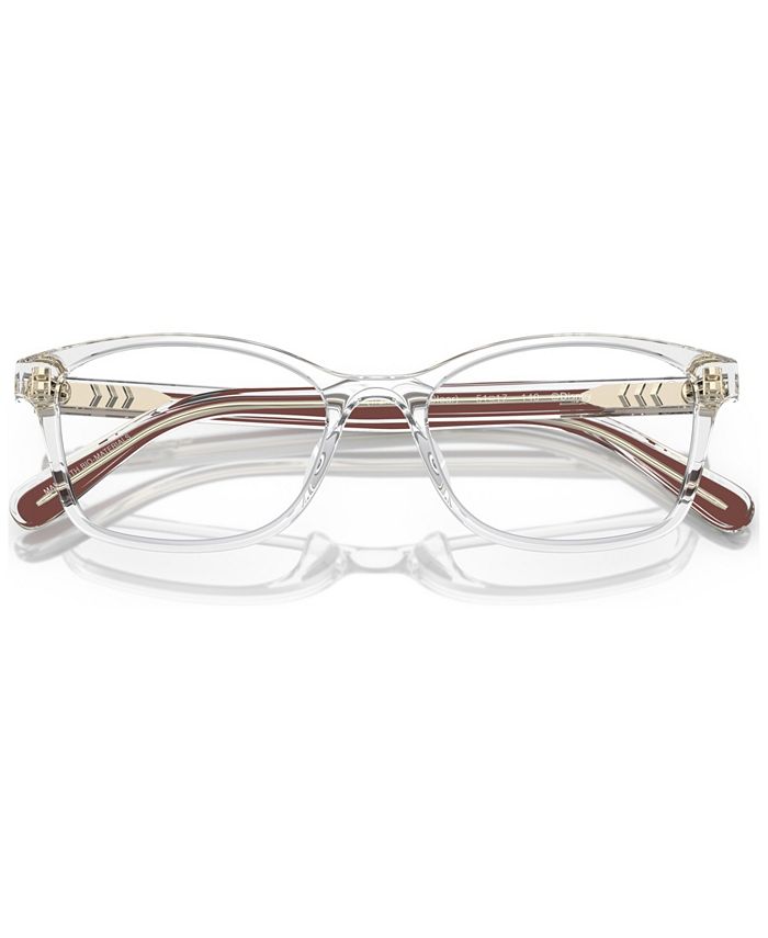 COACH Women's Rectangle Eyeglasses, HC6216U 51 - Macy's