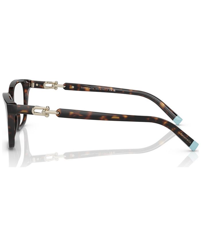 Tiffany & Co. Women's Rectangle Eyeglasses, TF2229 53 - Macy's