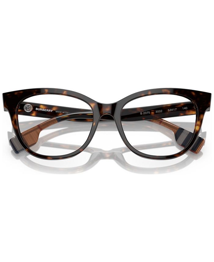 Burberry Women's Cat Eye Eyeglasses, BE2375 51 - Macy's