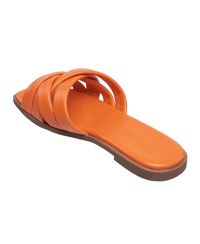 French Connection Women's Shore Flat Strappy Sandals - Macy's