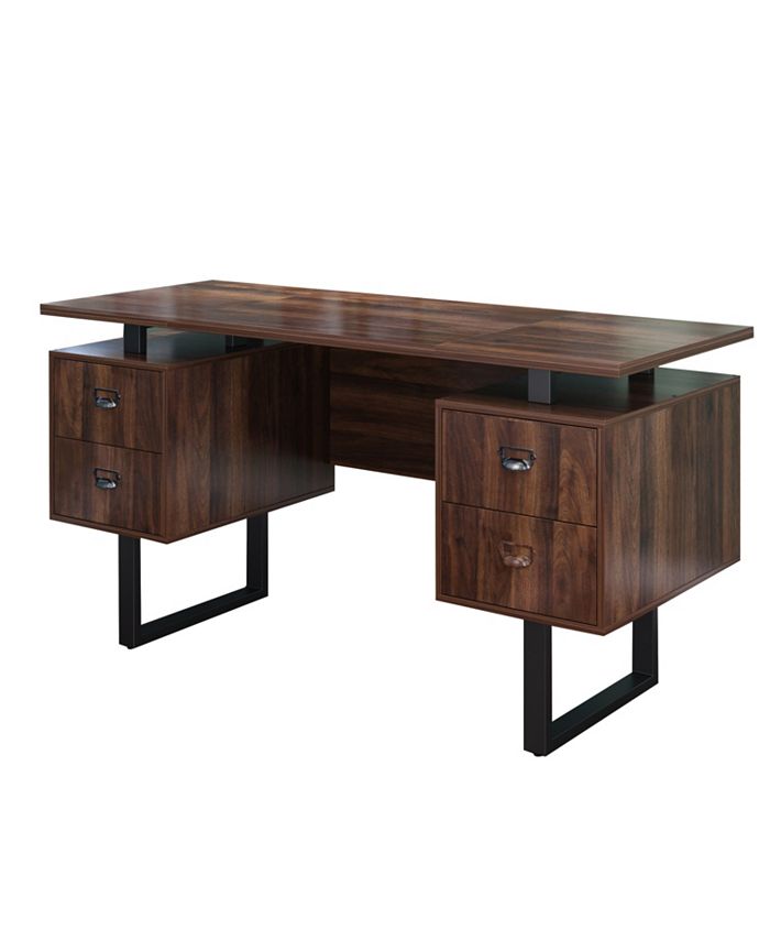 Simplie Fun Home Office Computer Desk with 4 drawers - Macy's
