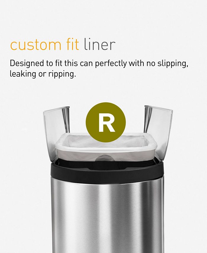 simplehuman Code R Custom Fit Liners, Pack of 100 - Macy's