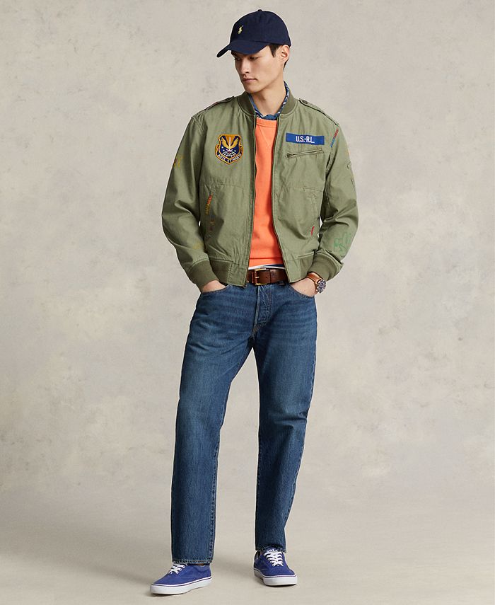 Polo Ralph Lauren Men's Peace Love Polo Jacket - Macy's