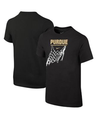 Big Boys and Girls Nike Black Purdue Boilermakers Basketball Net T ...