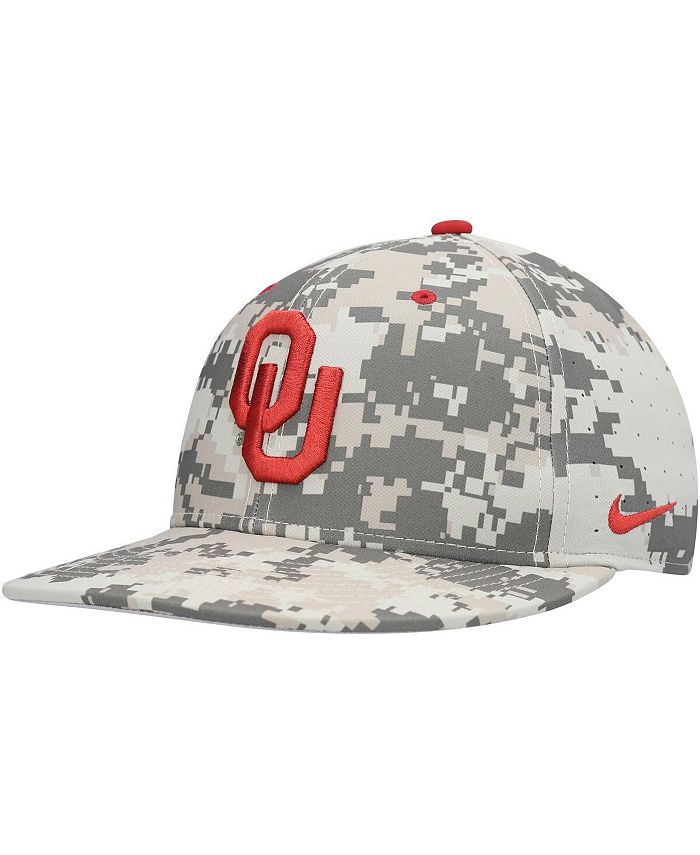 Nike Men's Camo Oklahoma Sooners Aero True Baseball Performance Fitted ...