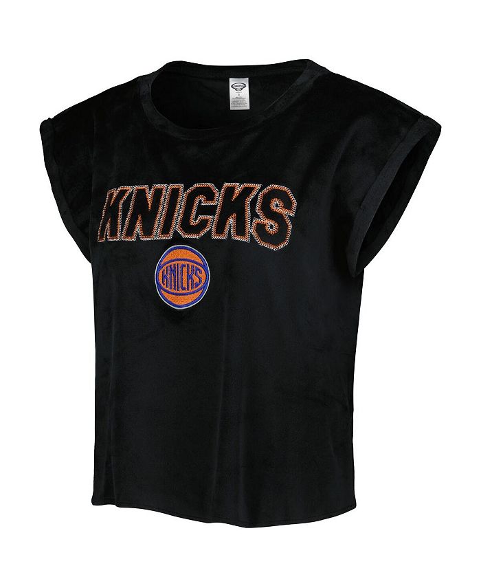 Concepts Sport Women's Black New York Knicks Intermission T-shirt and ...