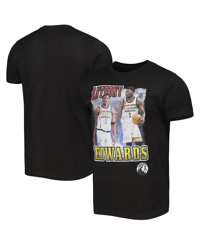 Stadium Essentials Men's and Women's Anthony Edwards Black Minnesota ...