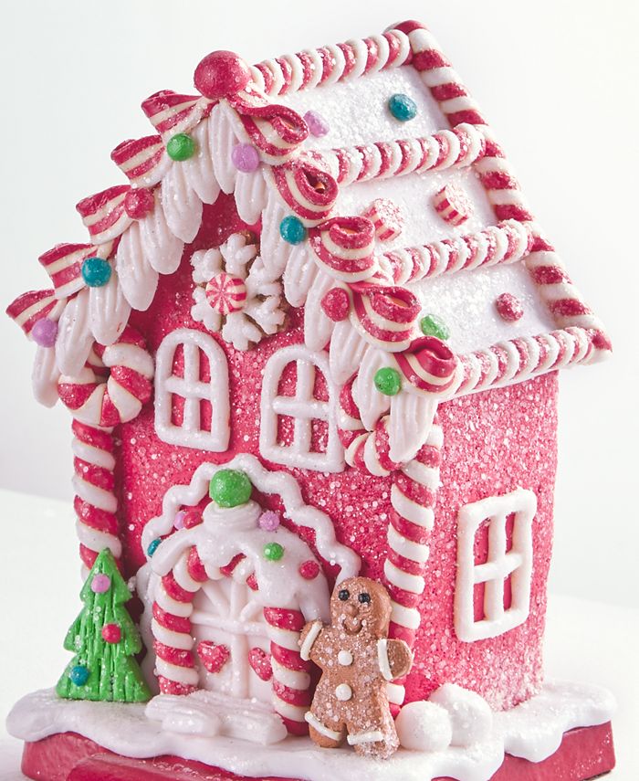 Holiday Lane Christmas Cheer Gingerbread House Stocking Holder, Created ...