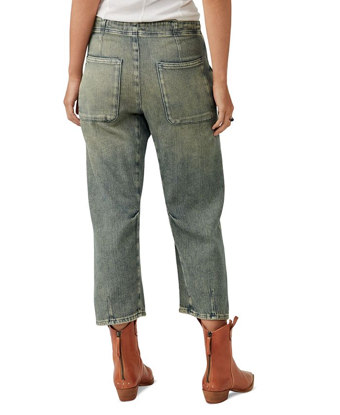 Free People Women's Osaka Button-Front Jeans - Macy's