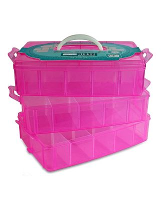 JTJ Sourcing Bins & Things Stackable Storage Container - Craft Storage ...