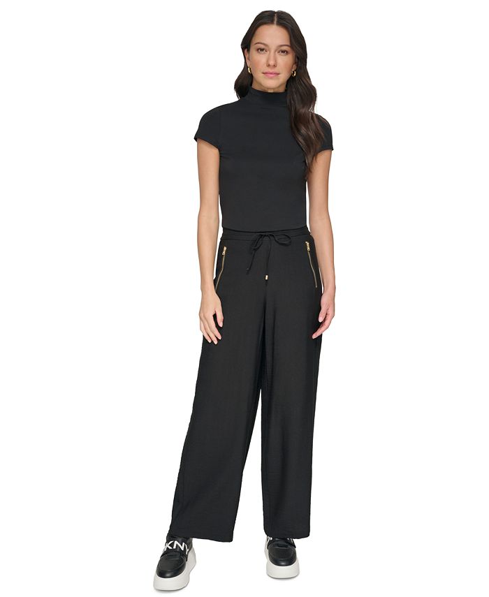 DKNY Women's Pull-On Drawstring Pants - Macy's