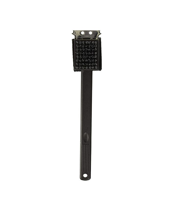 Charcoal Companion Plastic 2-In-1 Safe Scrub Grill Brush Long Handle ...