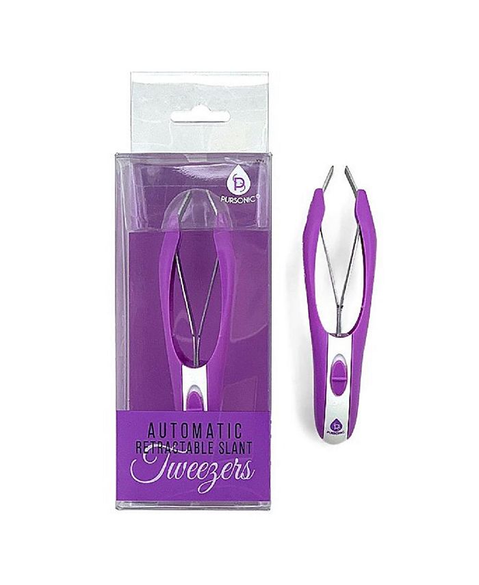 PURSONIC Automatic Retractable Slant Tweezers - Macy's