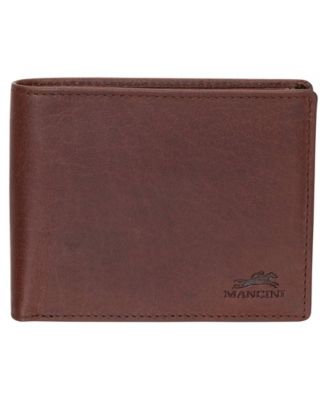 Mancini Men's Buffalo RFID Secure Billfold Wallet - Macy's