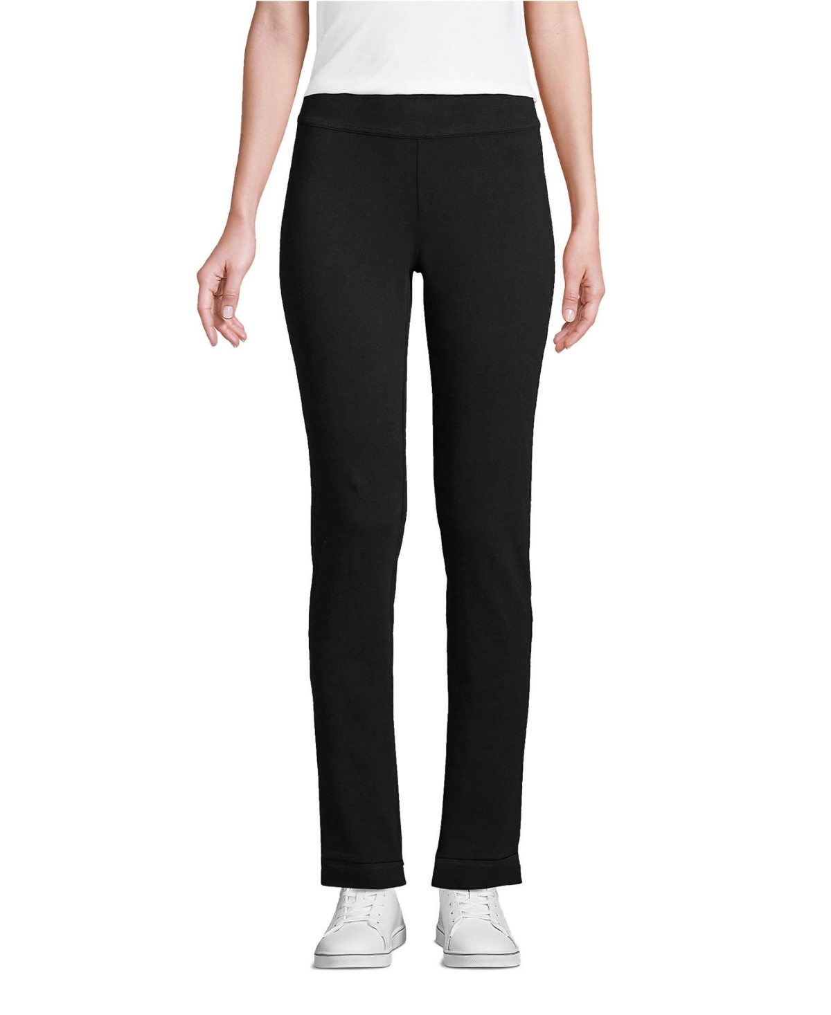 Click here for Lands End Womens Tall Starfish Mid Rise Slim Leg P... prices