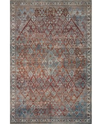 Magnolia Home by Joanna Gaines x Loloi Lenna LEA-04 7'6" x 9'6" Area ...